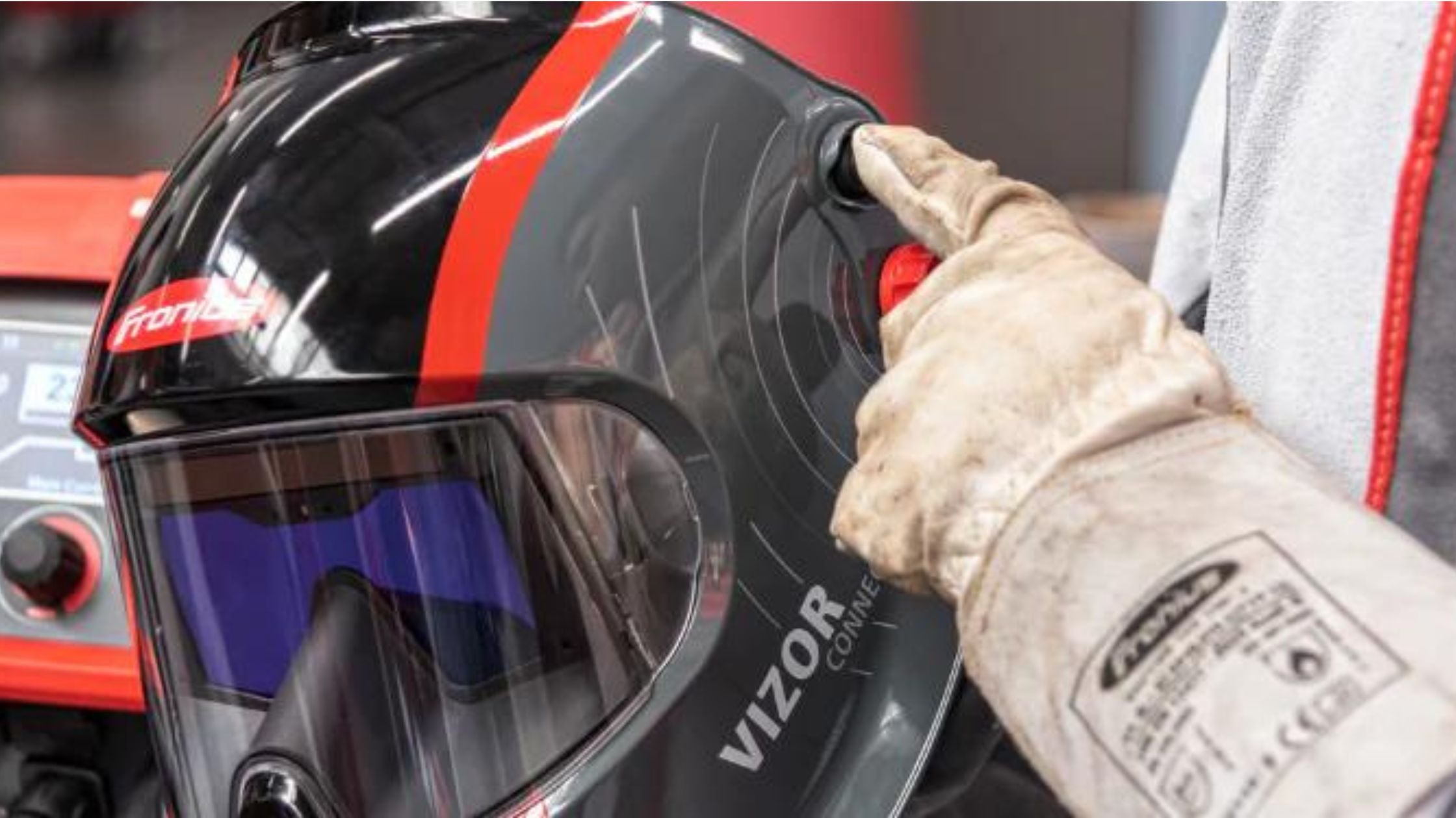Fronius Vizor Connect welding helmet- review - BWS Ltd