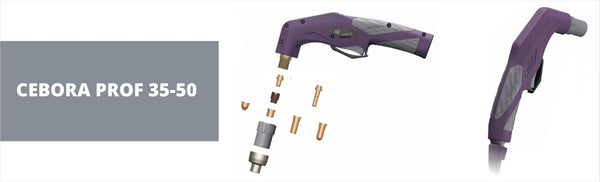 CEBORA PROF35-50 PLASMA TORCH SPARES - BWS Ltd