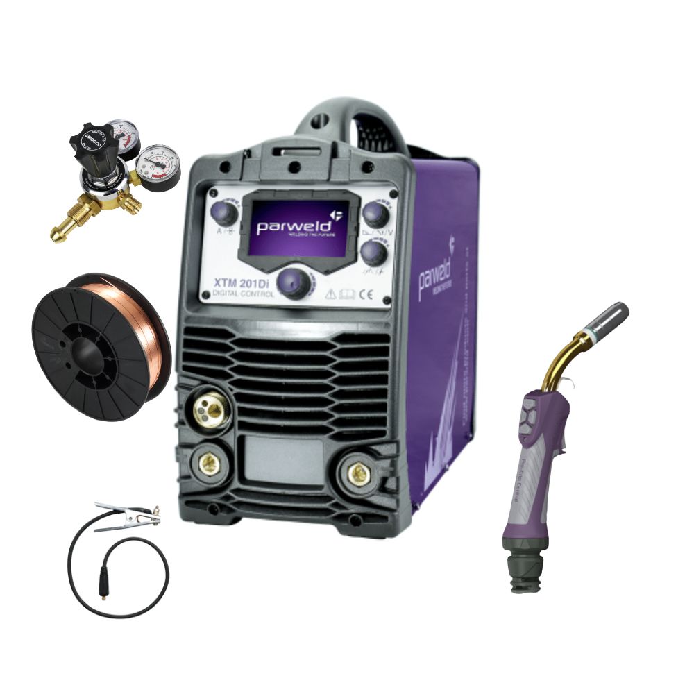Parweld XTM201 DI MIG Welder 3 in 1 | BWS Ltd