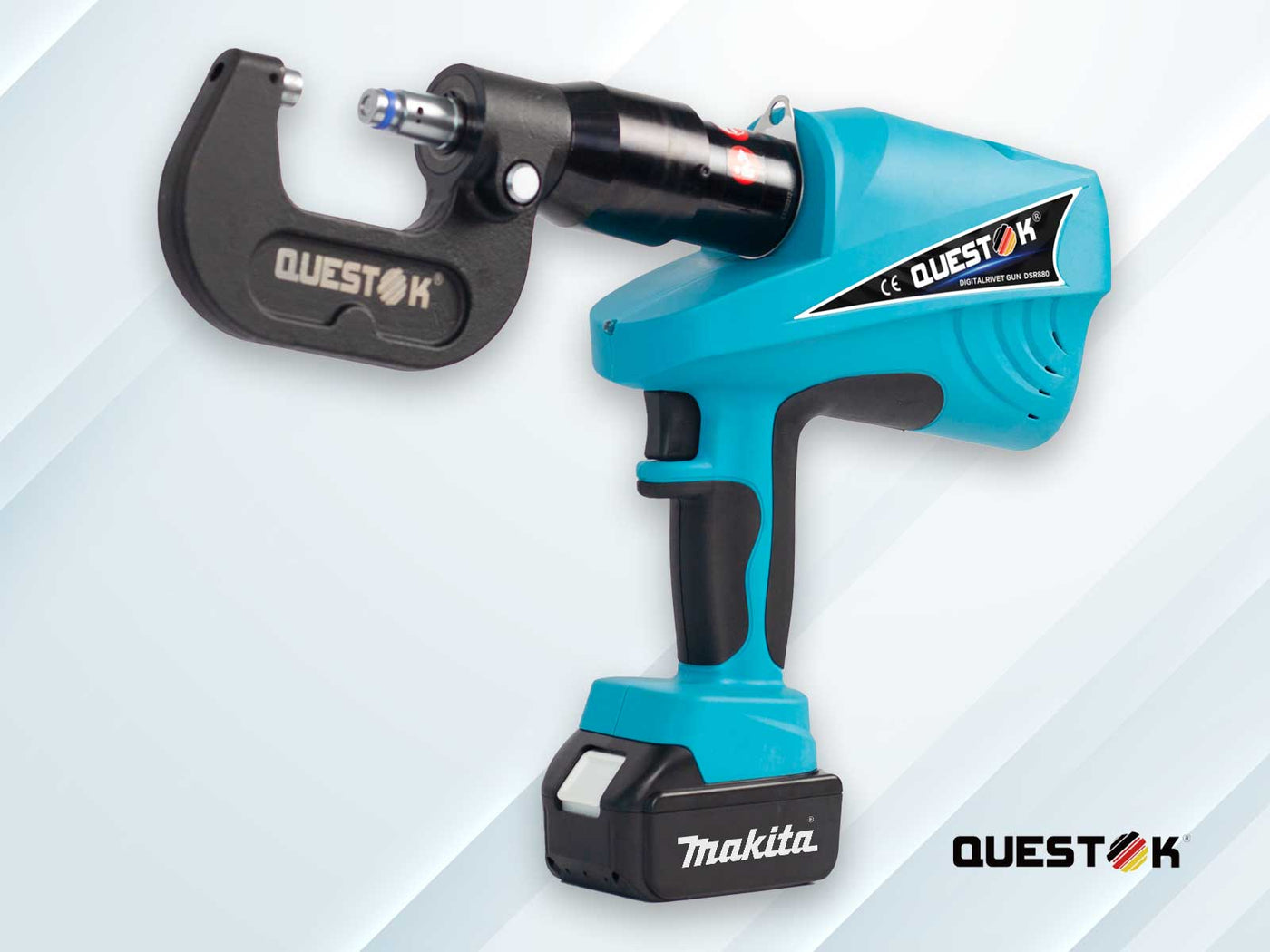 Questok DSR880 Digital SPR Rivet Tool- SPR Riveter - BWS Ltd