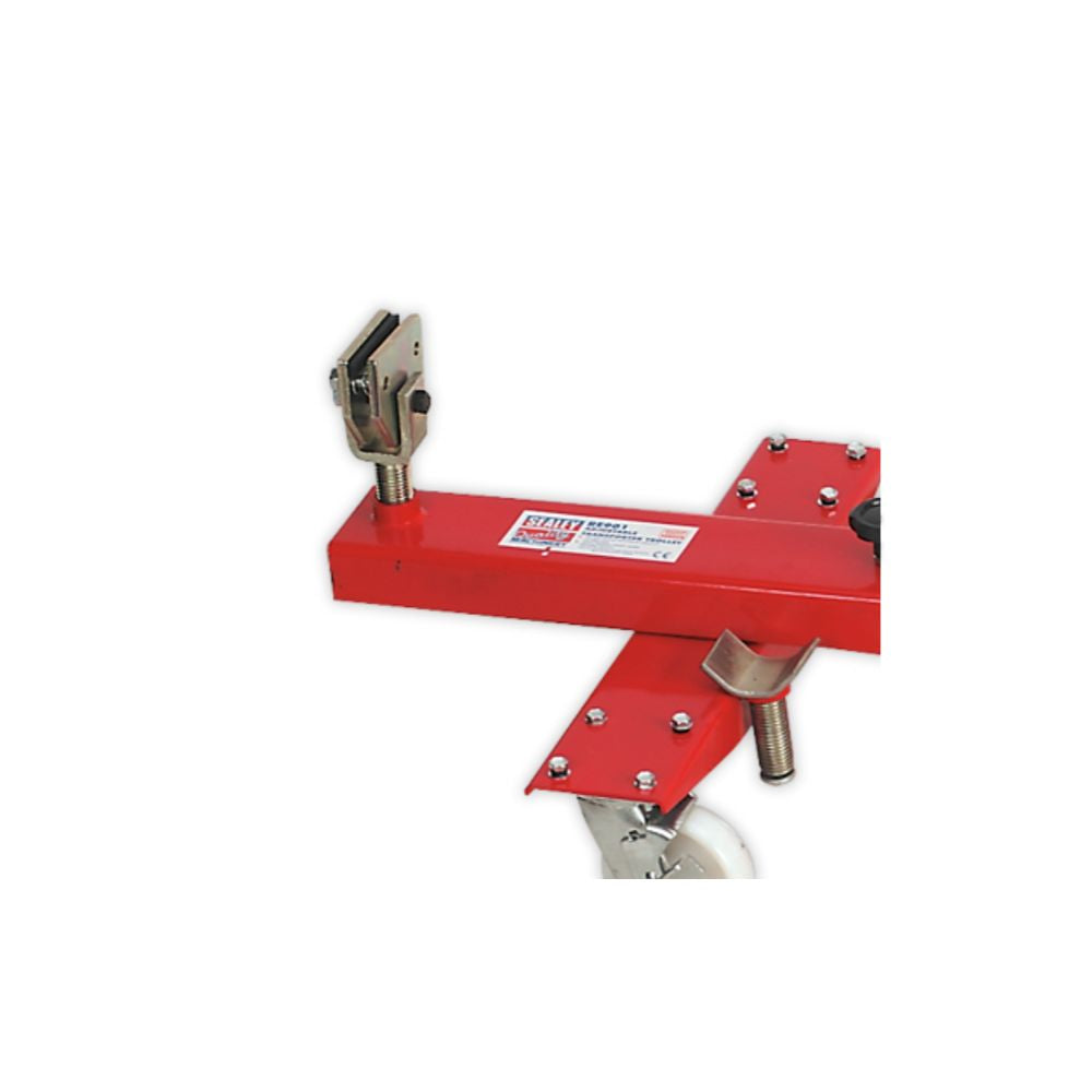 Sealey RE901 Adjustable TransportCar Vehicle Trolley - BWS Ltd
