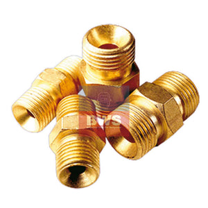 GAS HOSE COUPLER 1/4-3/8 BSP MALE LH